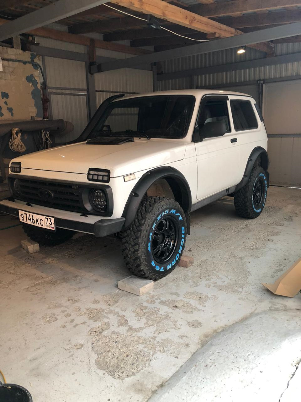 Поставил вездеходки Максис бигхорн 764 — Lada 4x4 3D, 1,7 л, 2014 года ...