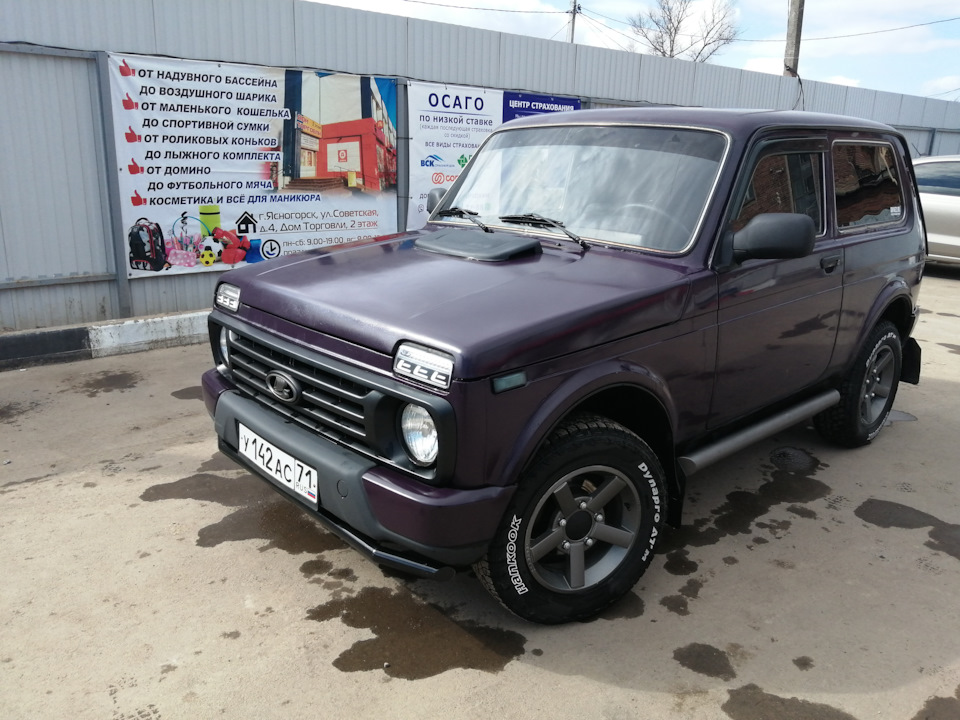 Нормальная летняя резина — Lada 4x4 3D, 1,7 л, 2002 года | шины | DRIVE2