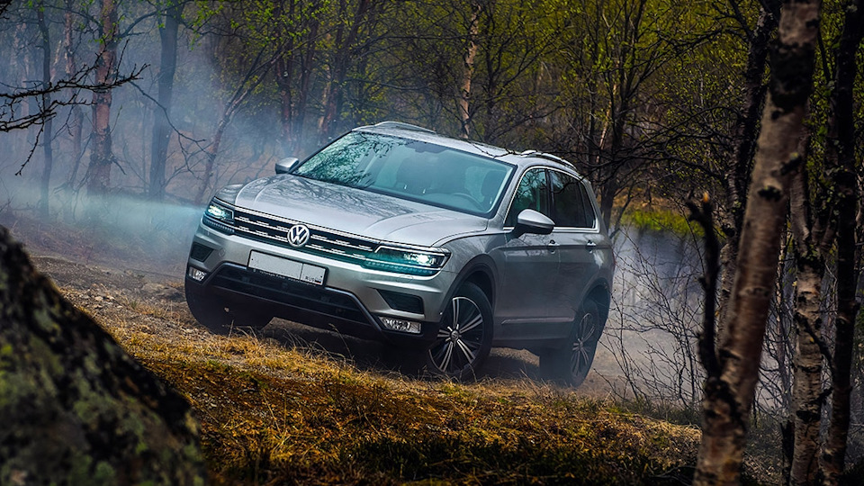 Volkswagen Tiguan (2G) 1.4 бензиновый 2018 | Tungsten Silver 1.4 TSI на ...