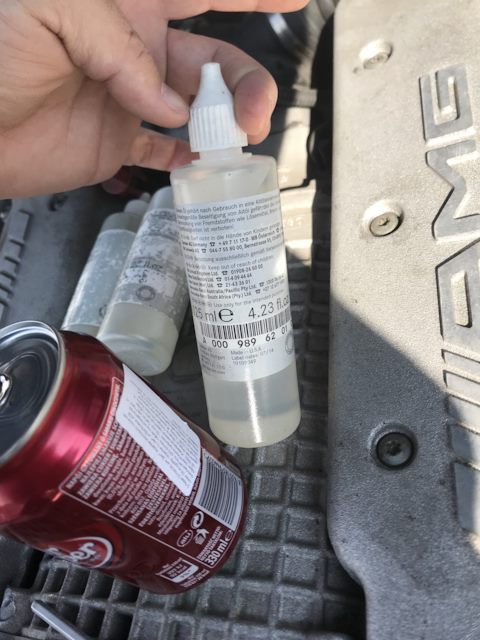 A0009896201 Масло турбокомпрессора 0,118л Mercedes | Запчасти на DRIVE2