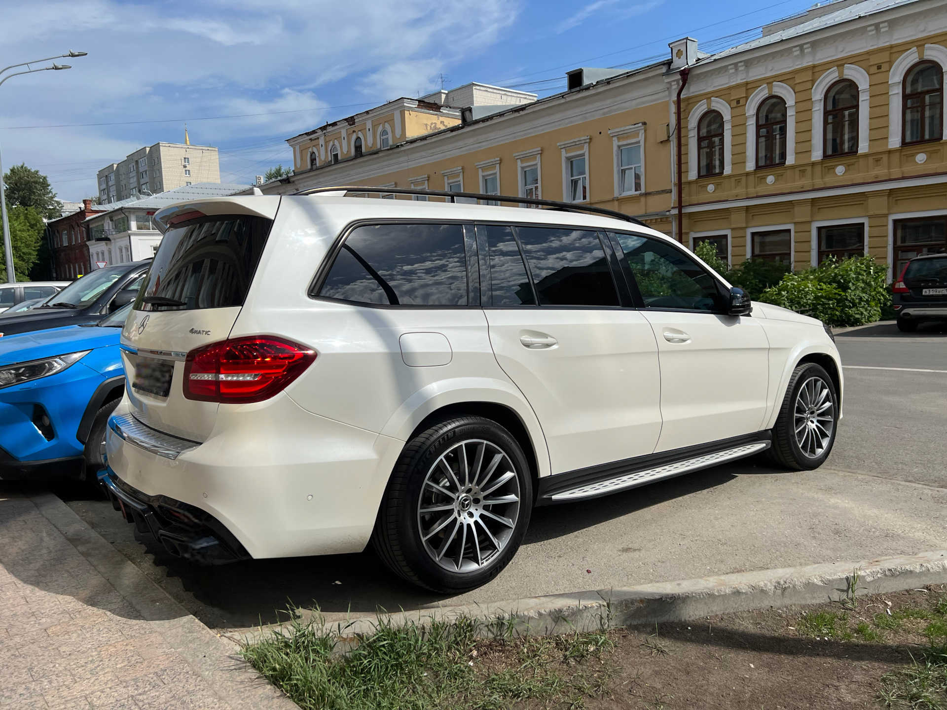 Немножко фото с Brabus диффузором — Mercedes-Benz GLS (X166), 4 л, 2017 ...