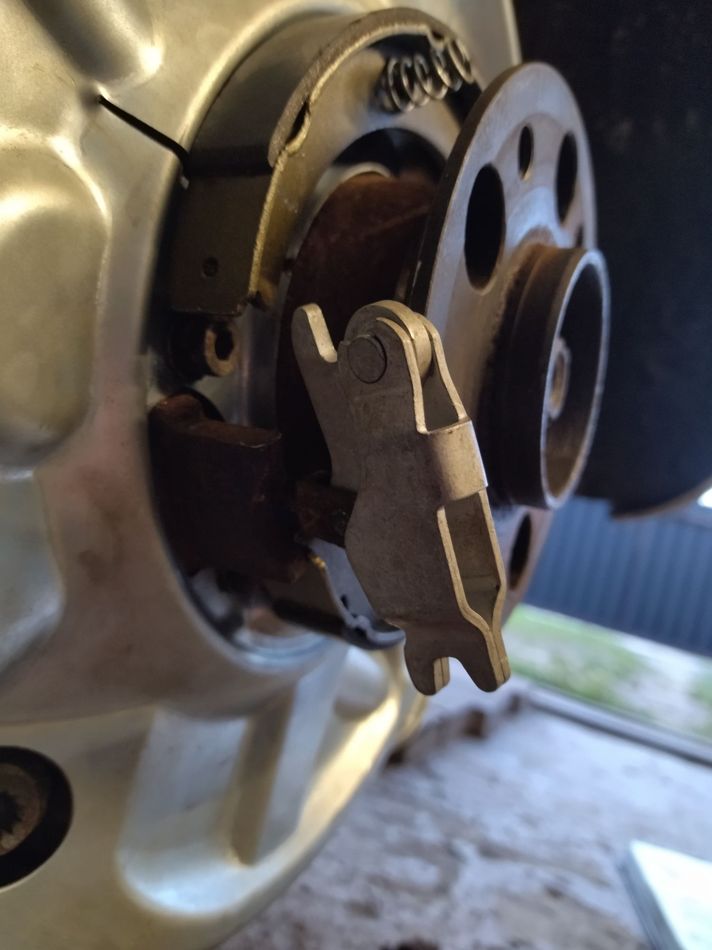 Тормоза + ручник — Mercedes-Benz C-Class Estate (S203), 2,7 л, 2003 ...