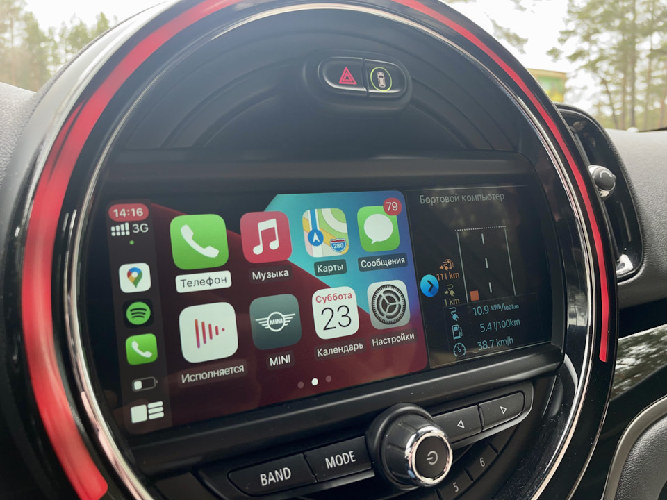 CarPlay — MINI Countryman (2G), 1,5 л, 2018 года | другое | DRIVE2