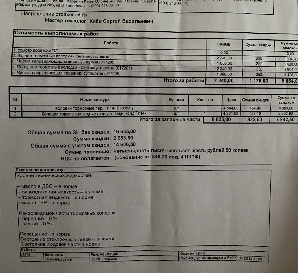 Работы за 3,5 мес. Расходники. Впечатления от резины. — Ford Transit ...