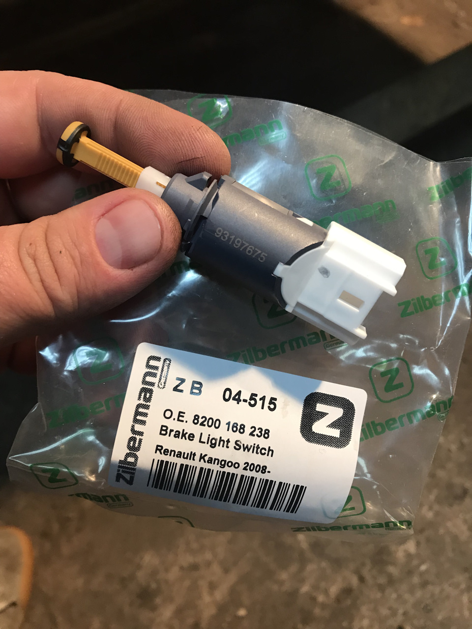 93197675 Выключатель фонаря сигнала торможения GM | Запчасти на DRIVE2