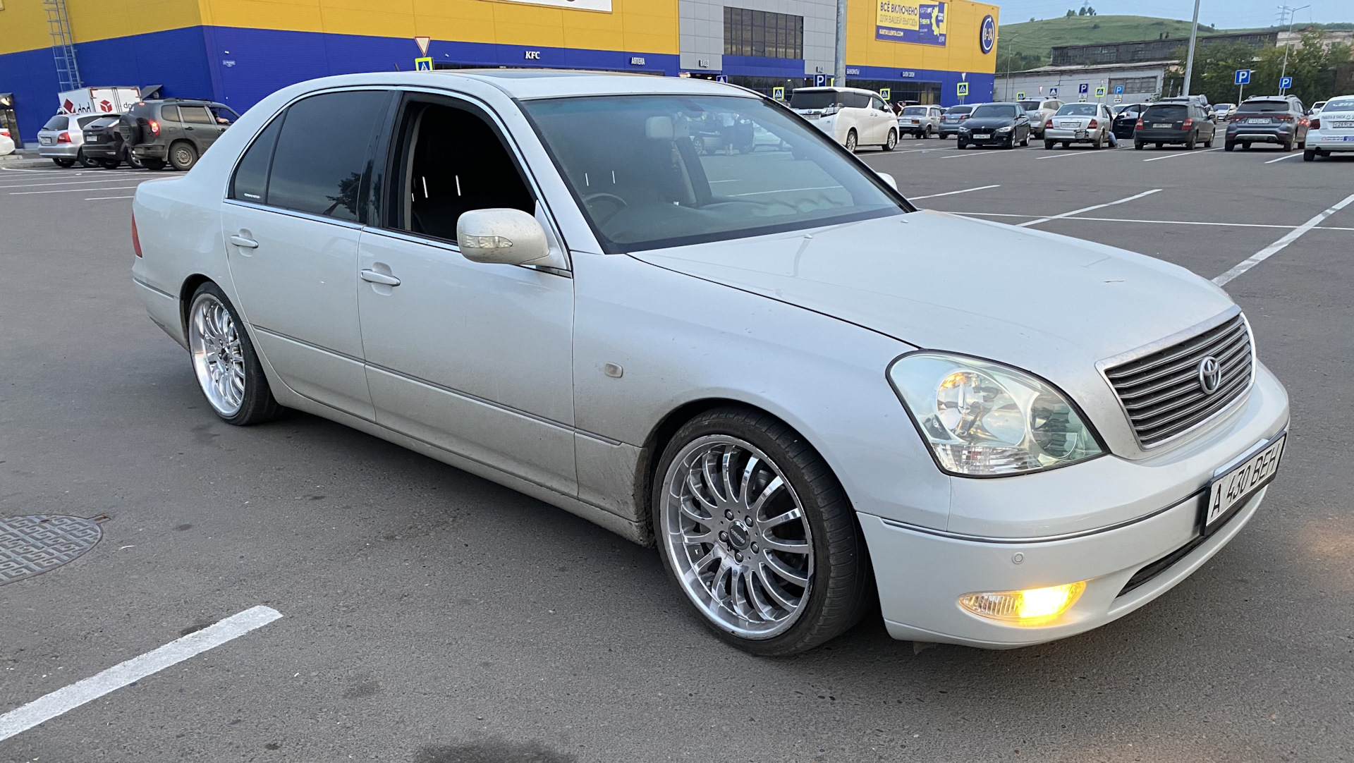 #4 Внешка готова — Toyota Celsior (30), 4,3 л, 2001 года | кузовной ...