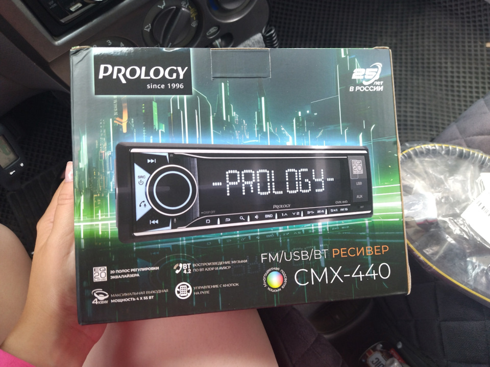 Магнитола Prology CMX-440 — Hyundai Accent (2G), 1,5 л, 2006 года | автозвук | DRIVE2