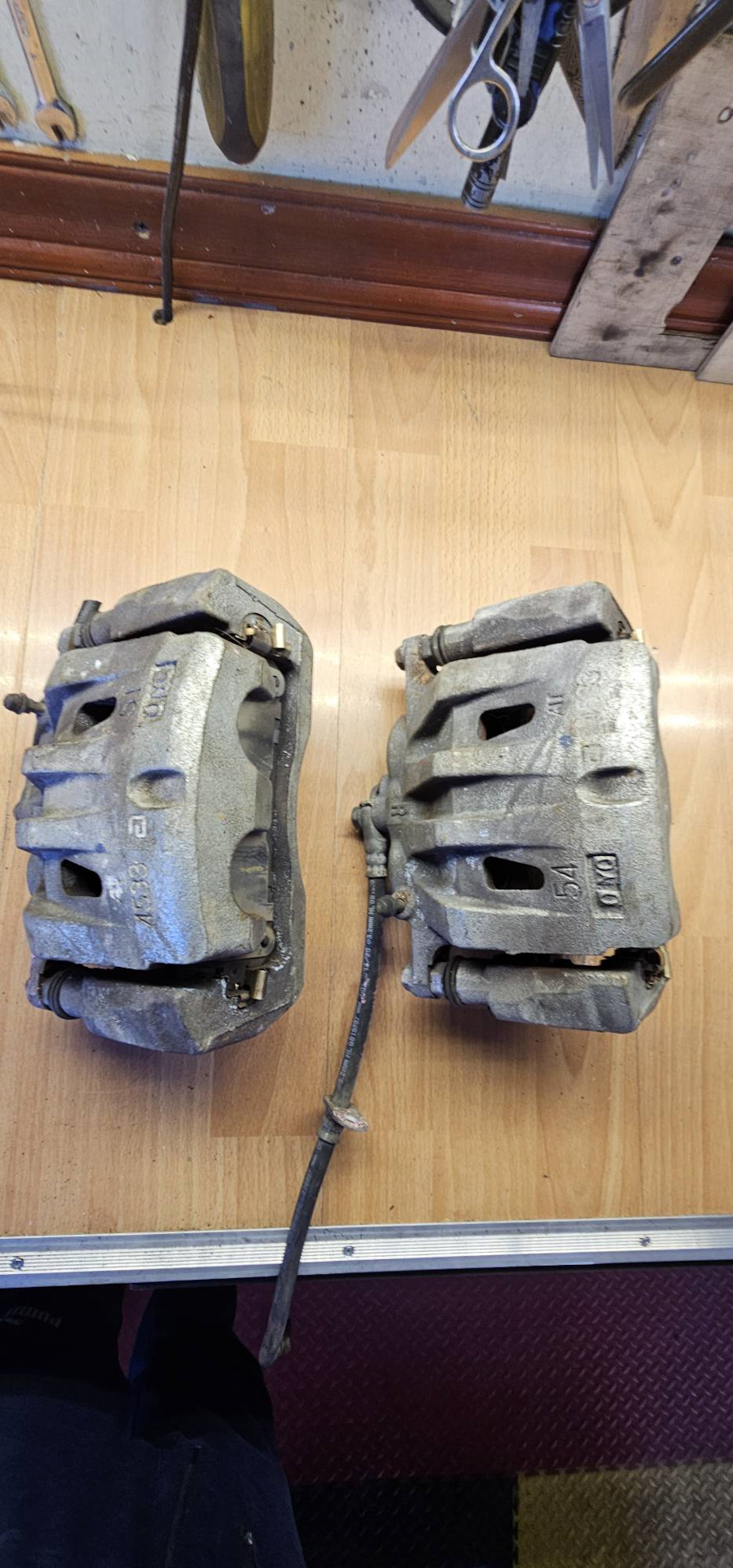 Двухпоршневые суппорта в Camry — Toyota Camry (XV40), 2,4 л, 2011 года ...