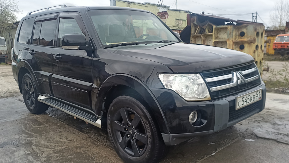 Штатная голова звука — Mitsubishi Pajero (4G), 3,2 л, 2008 года ...