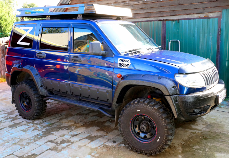 Молдинг-накладки на двери УАЗ Патриот от 4x4Sport 🔥 — УАЗ Patriot, 2,7 ...