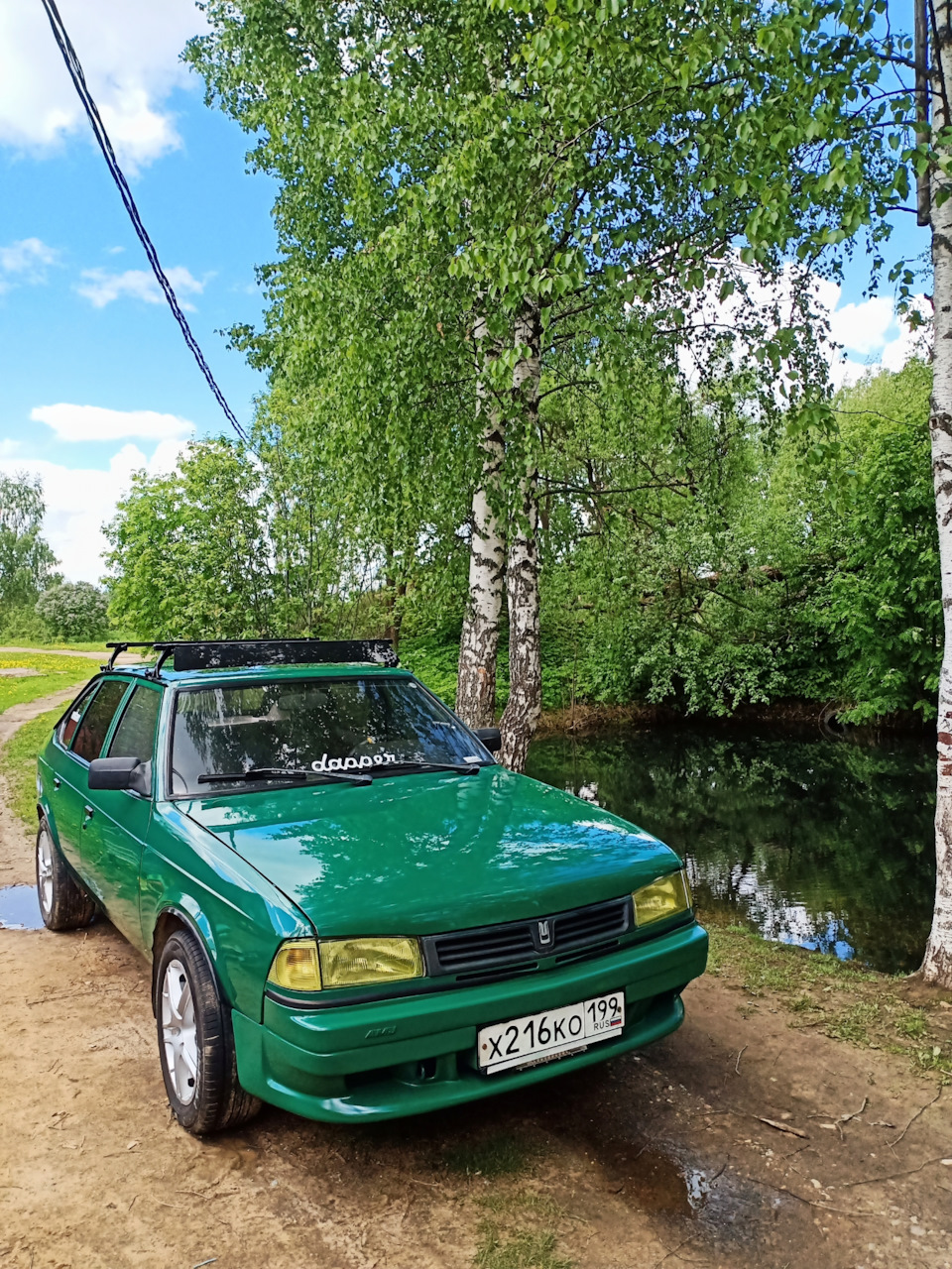 Фейринг на крышу — Москвич Святогор, 2 л, 1998 года | аксессуары | DRIVE2