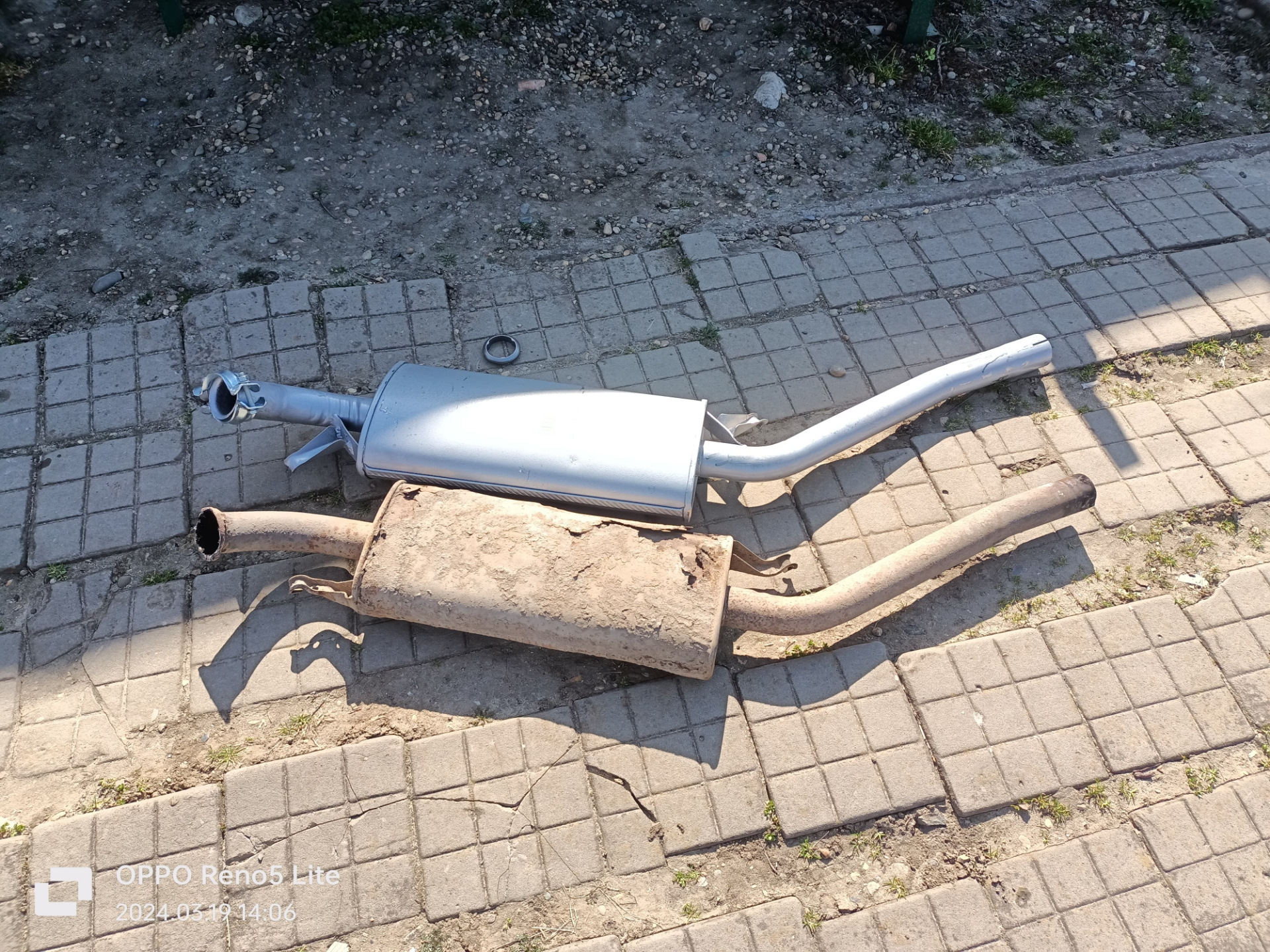 Ижорский глушитель 163003 подойдет? Да — Audi 100 (C3), 1,8 л, 1985 ...