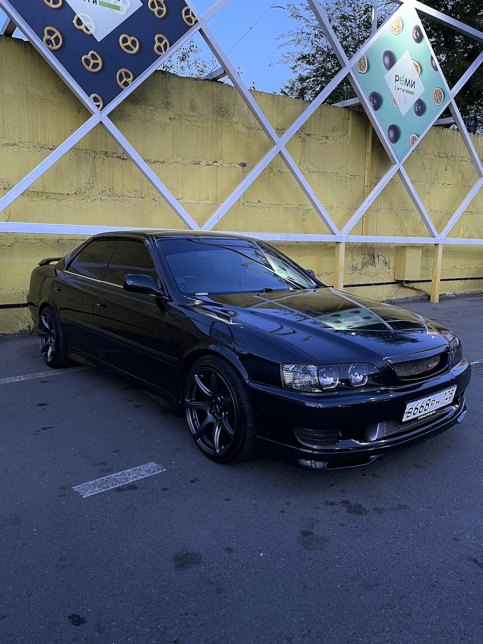 #010 | Новые дицки WORK T7R — Toyota Chaser (100), 2,5 л, 1998 года ...