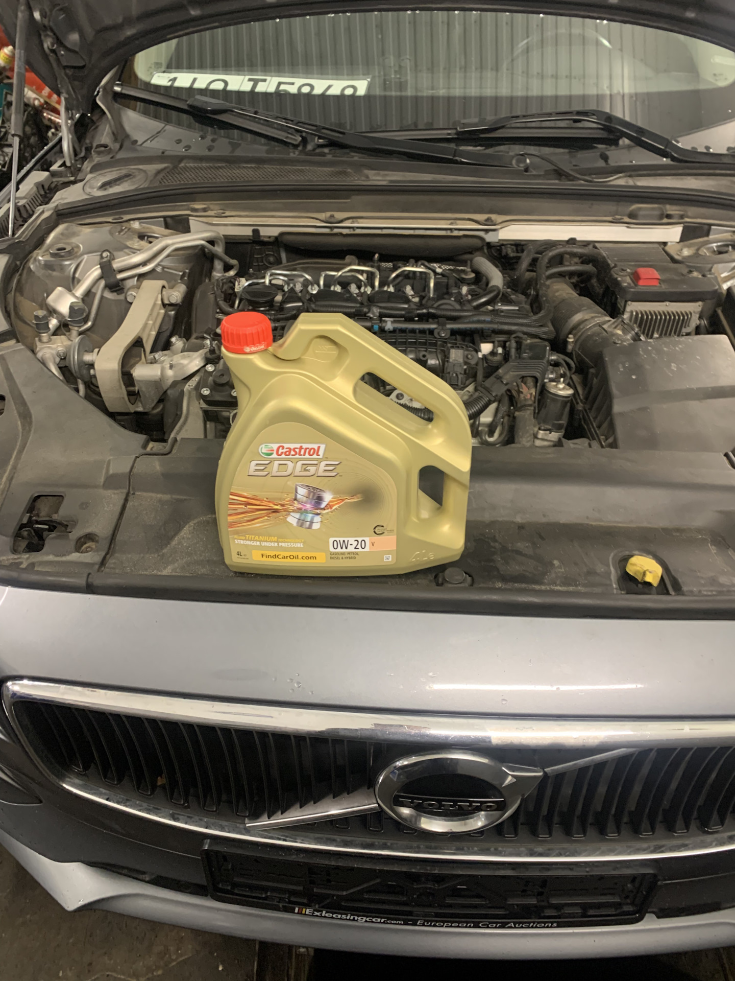 Первое ТО после покупки — Volvo V90 (2G), 2 л, 2018 года | плановое ТО ...