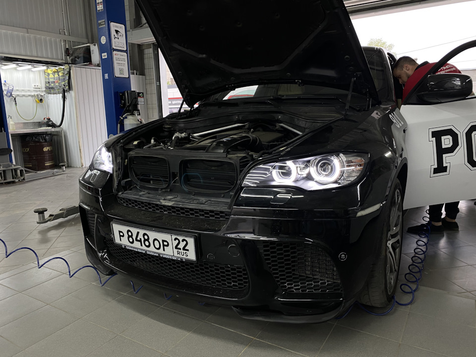 Тюнинг фар — BMW X6 (E71/E72), 3 л, 2008 года | тюнинг | DRIVE2
