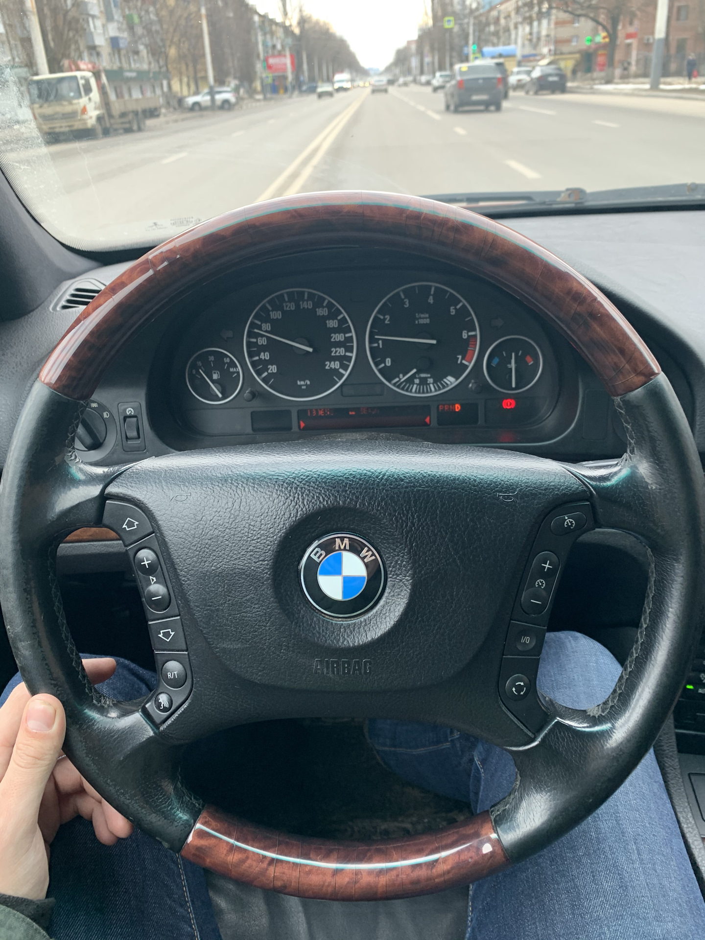 Спорт руль рестайлинг e39 — BMW 5 series (E39), 2,5 л, 2002 года ...