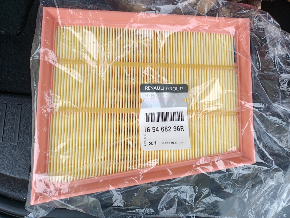 165468296R Фильтр возд RENAULT | Запчасти на DRIVE2