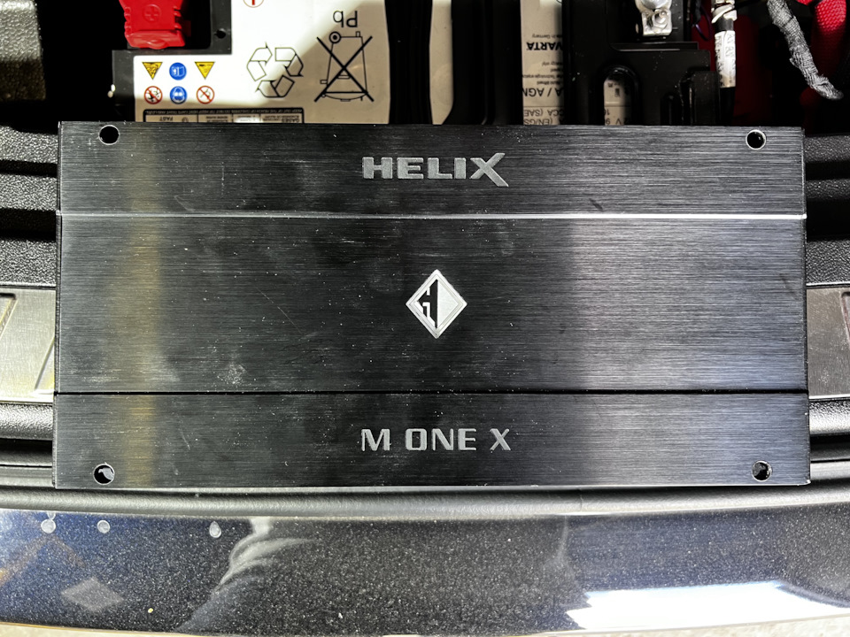 Установка Helix M one X и Ground Zero GZCS — BMW X3 (G01), 3 л, 2019 ...