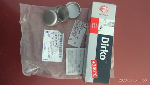 96180730 Заглушка блока цилиндров Chevrolet Aveo (T200)03-08, Chevrolet ...