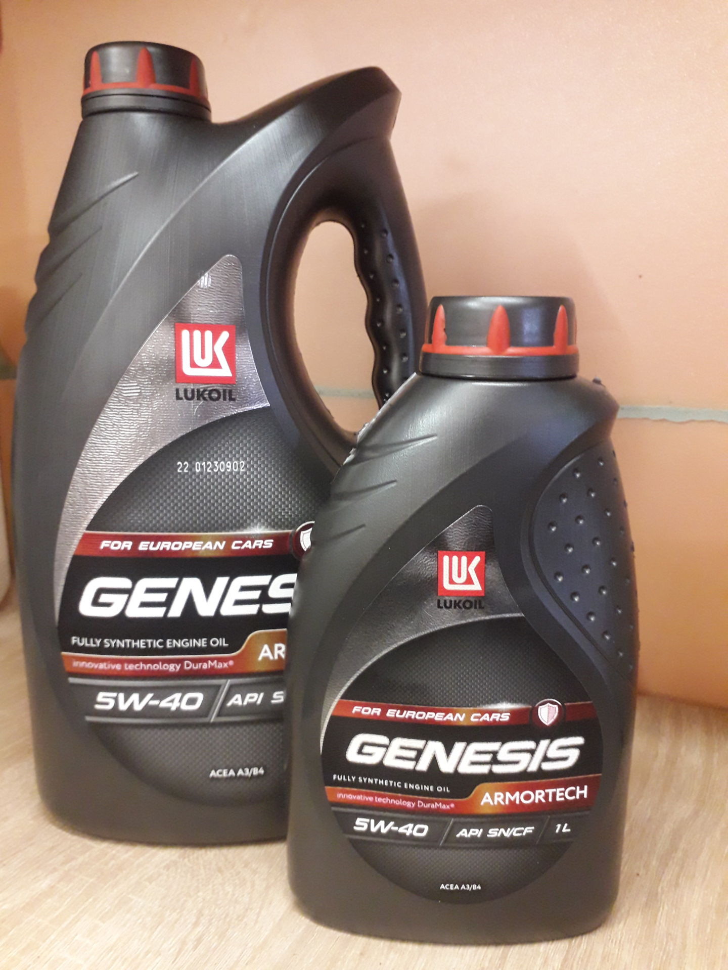 Lukoil Genesis Armortech 5w40 — Volkswagen Passat B6, 2 л, 2005 года ...