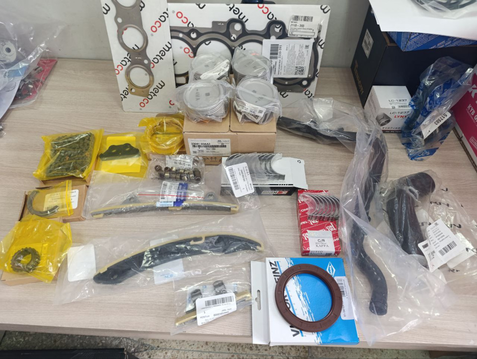 Капиталка детали kappa 1.4 solaris G4LC — DRIVE2