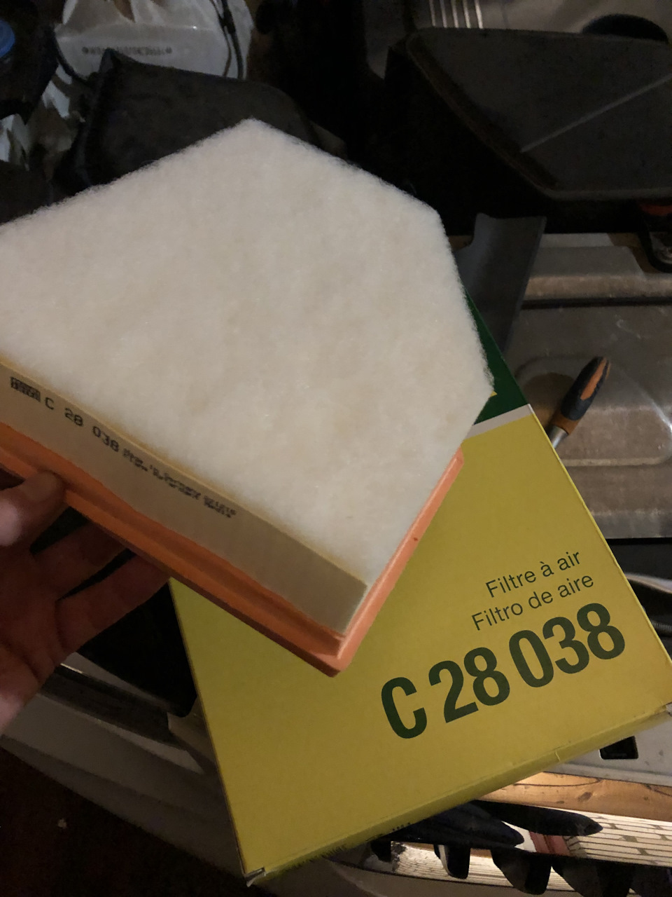 C28038 Воздушный фильтр MANN FILTER | Запчасти на DRIVE2