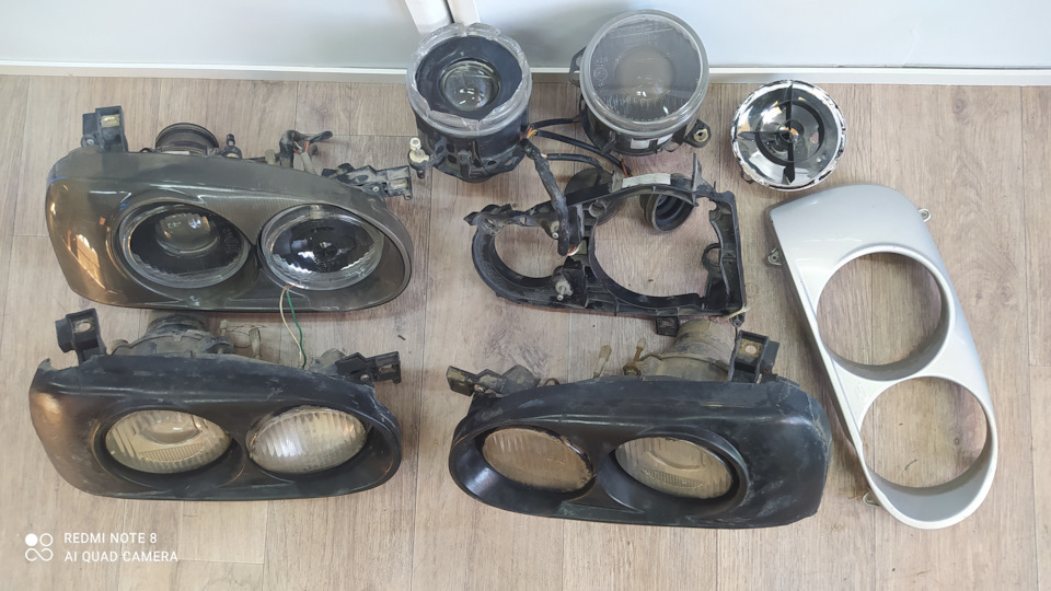 Сборка Dual Round из двух комплектов в один — Volkswagen Golf Mk3, 1,8 ...