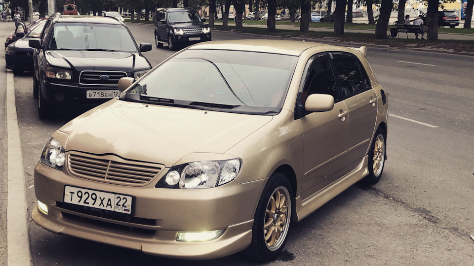 Toyota Corolla Runx 1 8 бензиновый 2001 1 8 на Drive2