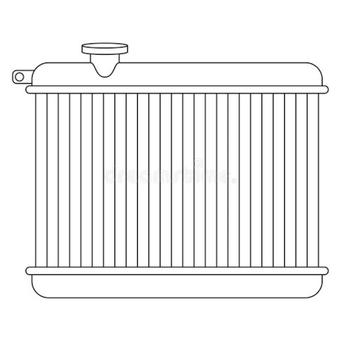 42348469 Радиатор GM | Запчасти на DRIVE2