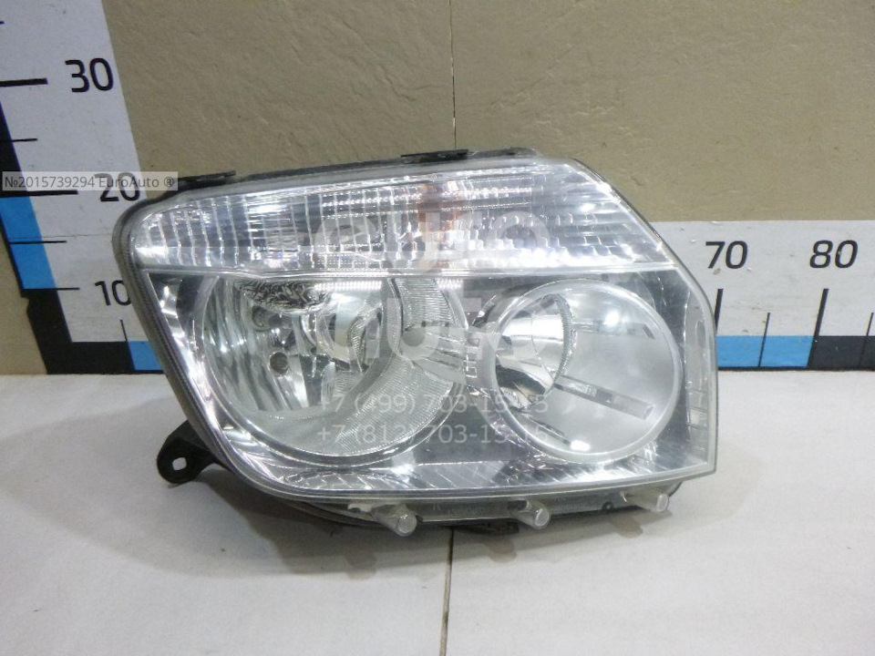260100067R Фара п RENAULT | Запчасти на DRIVE2