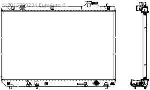 34611018 РАДИАТОР СИСТ. ОХЛ. SAKURA | Запчасти на DRIVE2