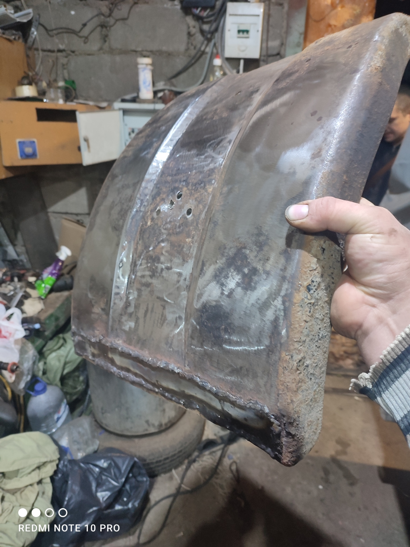 Небольшой ремонт подкрылок — ГАЗ Газель, 2,5 л, 2003 года | кузовной ...