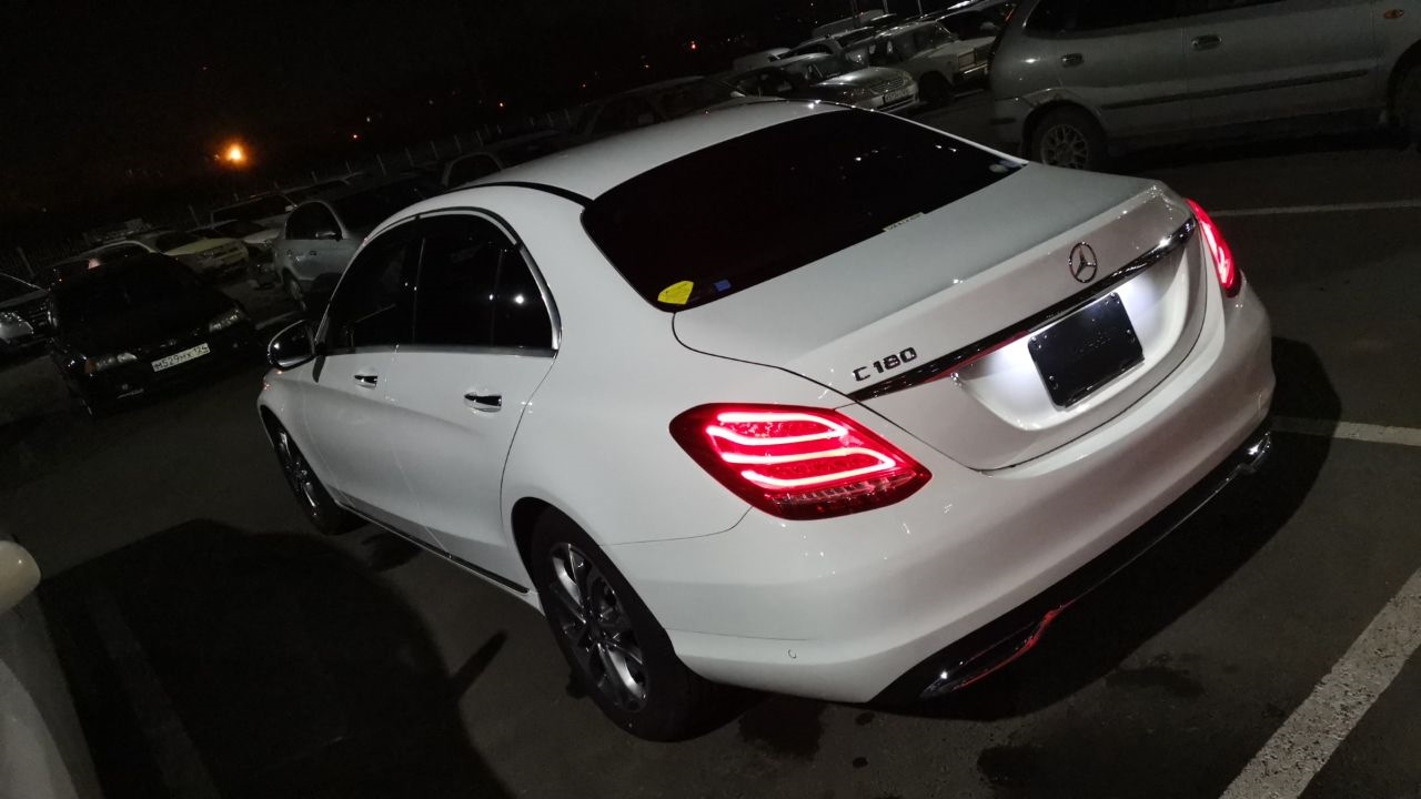 Mercedes-Benz C-class (W205) 1.6 бензиновый 2016 | Mercedes-benz w205 белый на DRIVE2