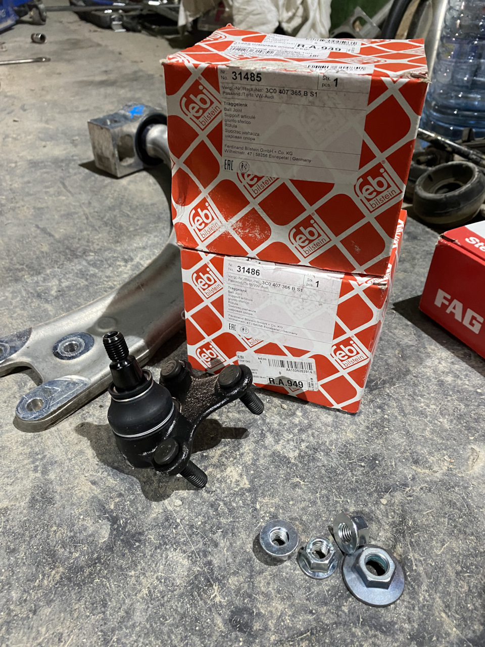 3C0407366B Шаровой шарнир VAG | Запчасти на DRIVE2
