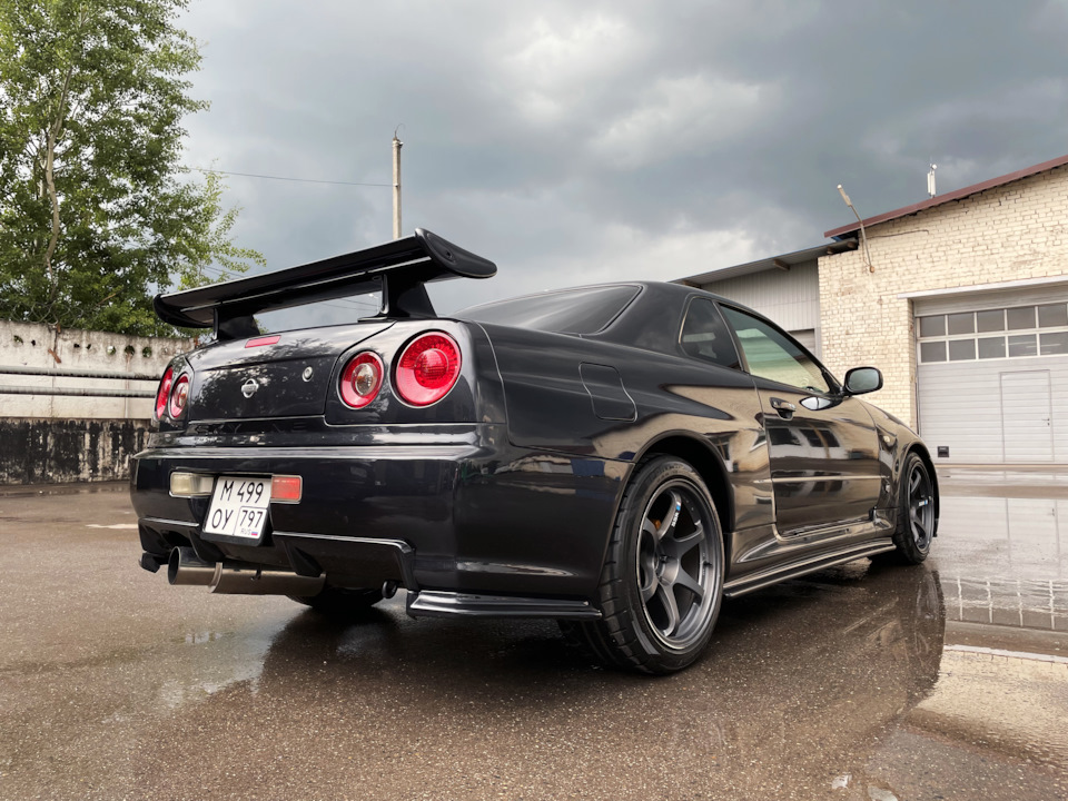Body Works & GTR Rear Wings — Nissan Skyline (R34), 2,6 л, 1998 года ...