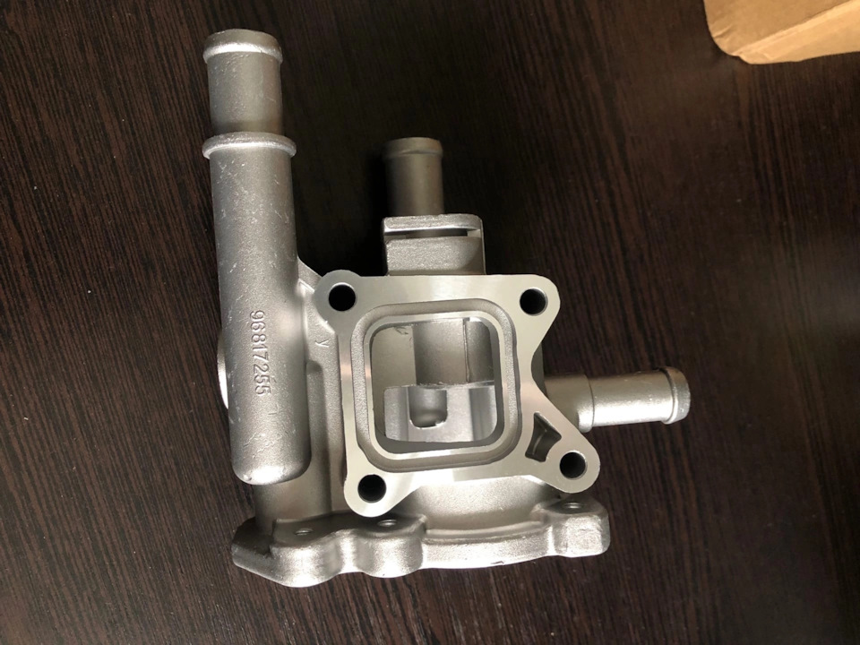 Замена корпуса термостата на алюминиевый — Chevrolet Aveo Sedan (2G), 1 ...