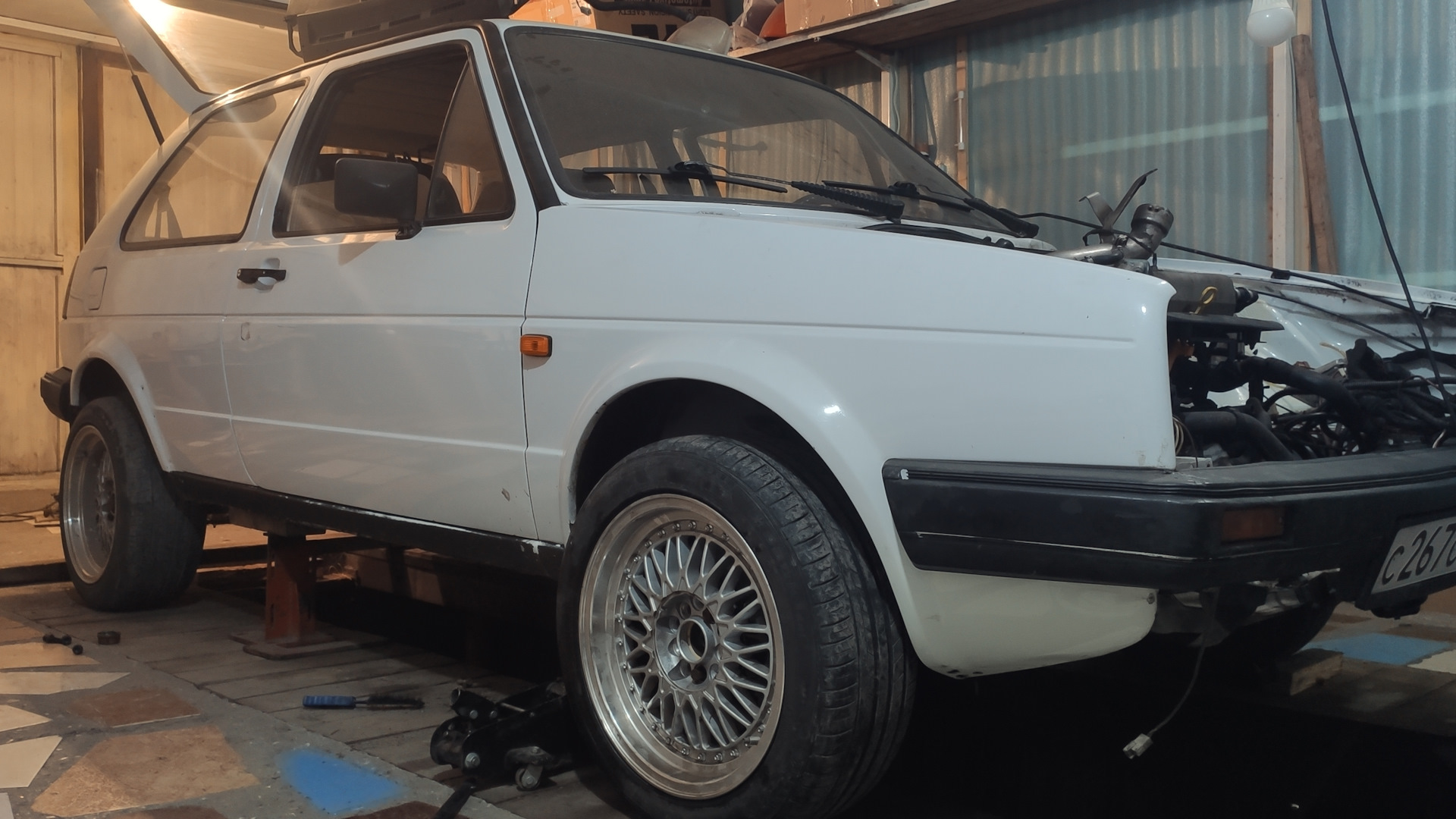 Volkswagen Golf Mk2 1.8 бензиновый 1986 | 1.8 turbo на DRIVE2