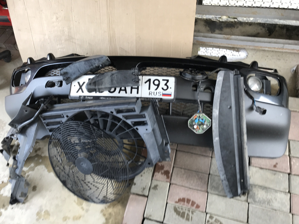 Замена вентилятора кондиционера E53 — BMW X5 (E53), 3 л, 2004 года ...