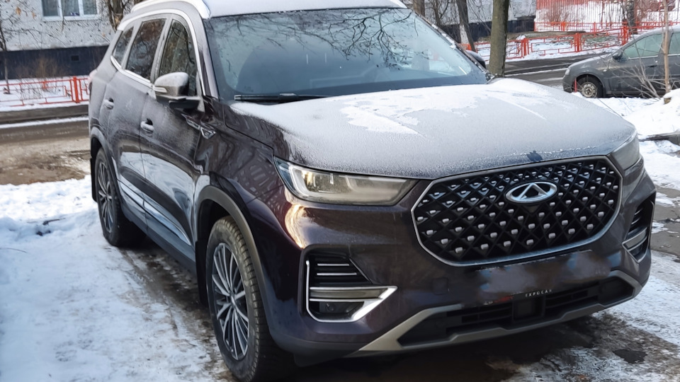 Первая 1000 — Chery Tiggo 8 Pro, 1,6 л, 2022 года | наблюдение | DRIVE2