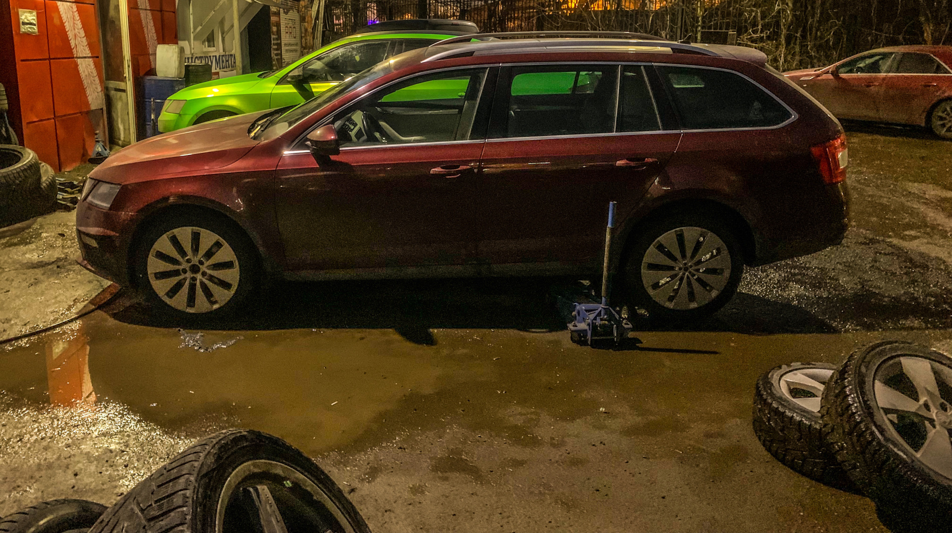 Весенние траты. — Skoda Octavia Combi A7 Mk3, 1,8 л, 2016 года | визит на сервис | DRIVE2