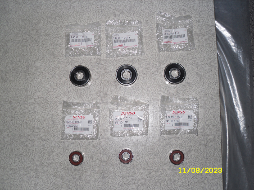 9009910140 Подшипник генератора TOYOTA LEXUS | Запчасти на DRIVE2