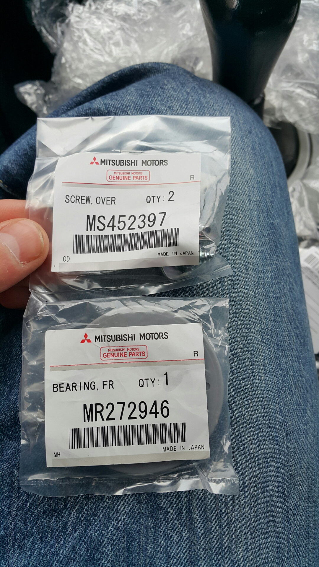 №16. Оригинал?! Подшипник верхней опоры амортизатора переднего ...