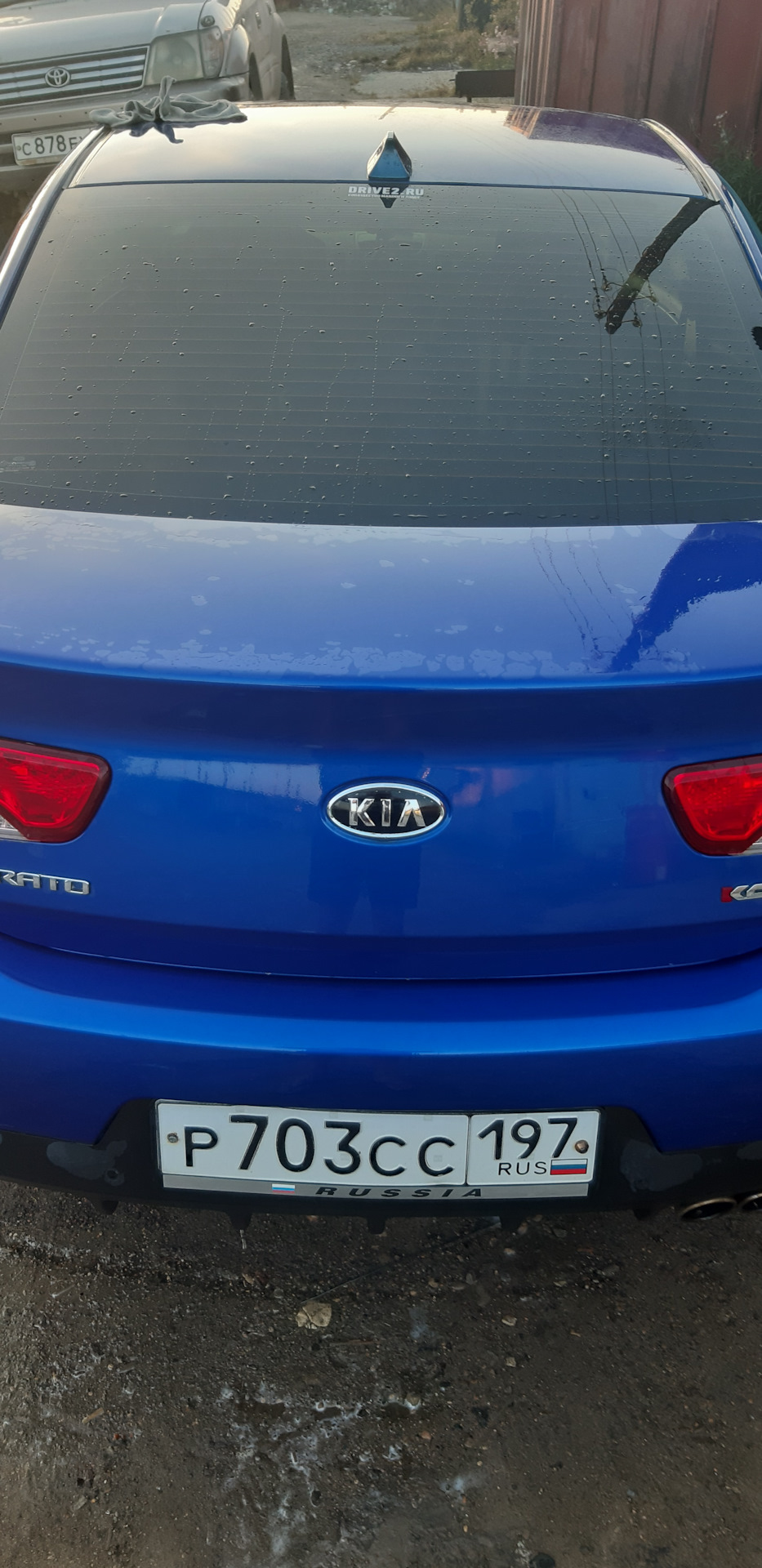 Вот и наклейки пришли — KIA Cerato Koup (1G), 2 л, 2011 года | стайлинг ...