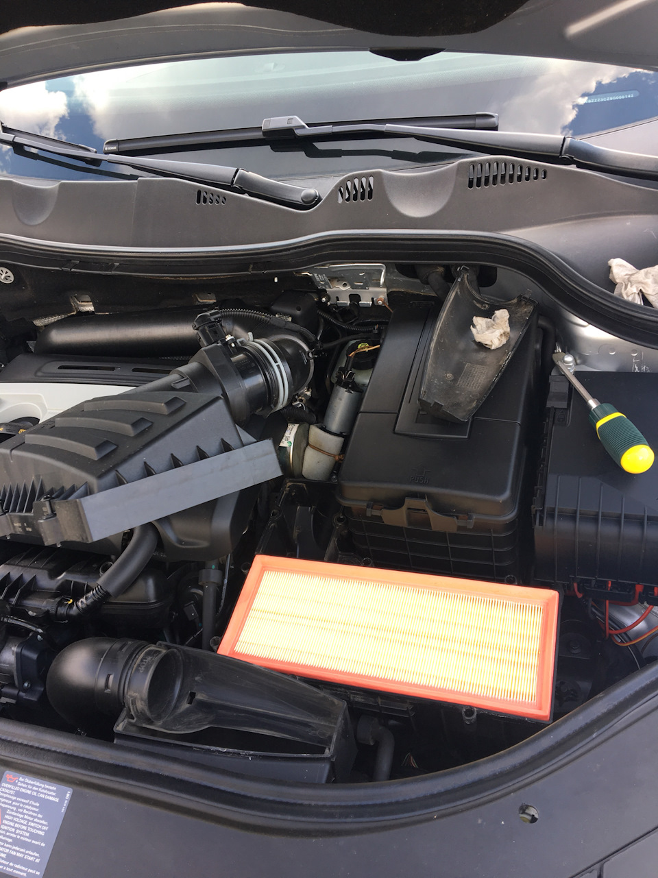 Хрень на скрутке. — Volkswagen Passat B6, 1,8 л, 2008 года | плановое ...