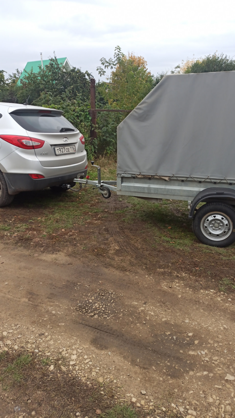 Фаркоп — Hyundai ix35, 2 л, 2014 года | аксессуары | DRIVE2