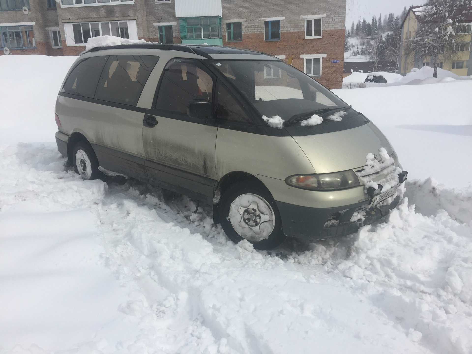 Погодка — Toyota Estima Lucida, 2,2 л, 1995 года | покатушки | DRIVE2