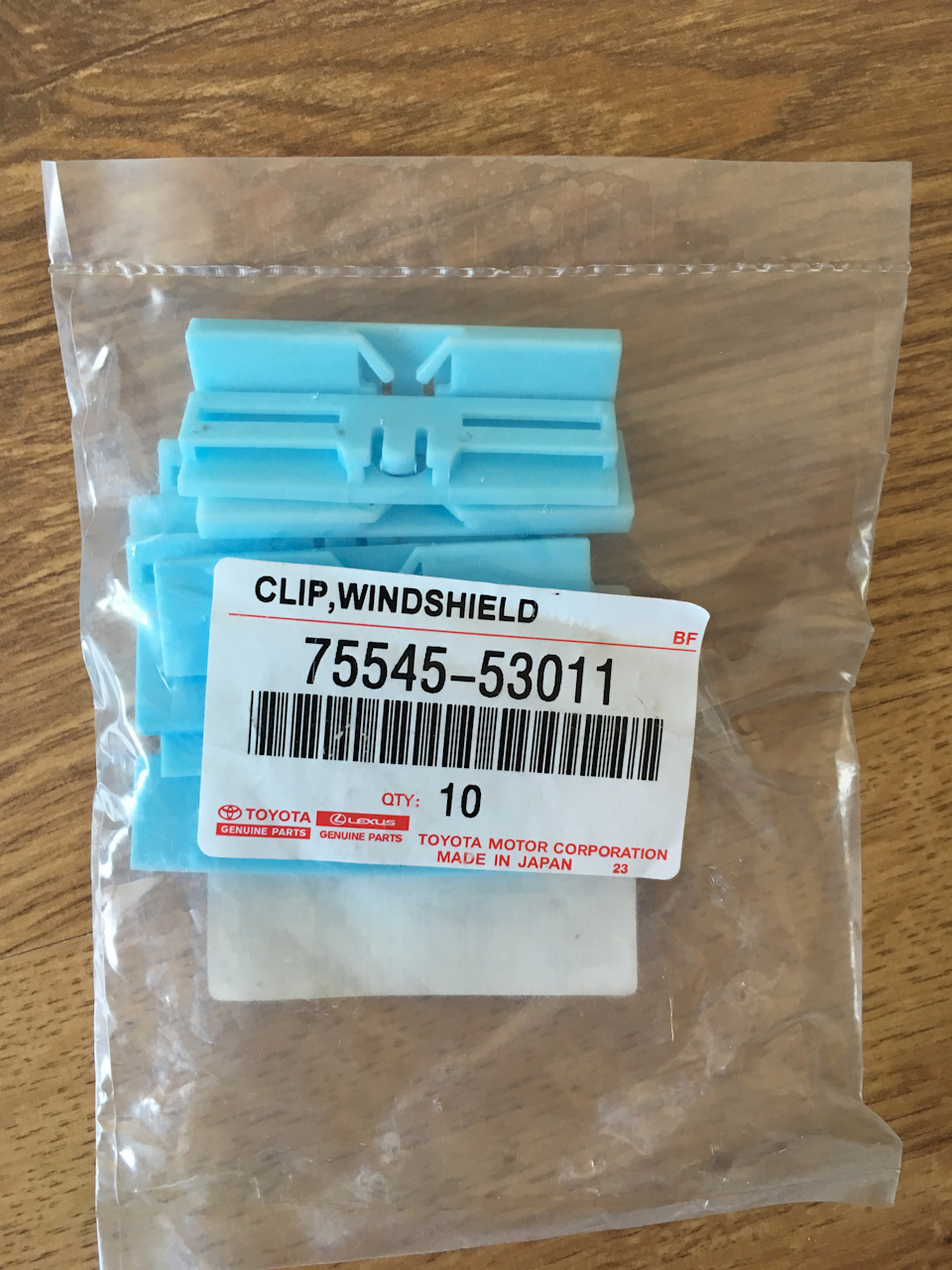7554553011 Клипса TOYOTA LEXUS | Запчасти на DRIVE2