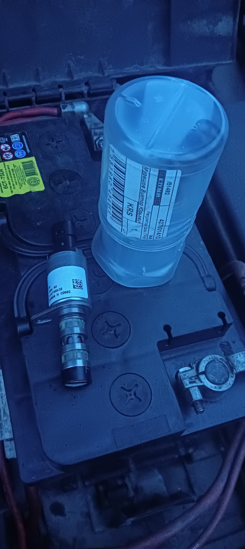 Замена клапана фазорегулятора — Opel Vectra C, 1,8 л, 2008 года ...