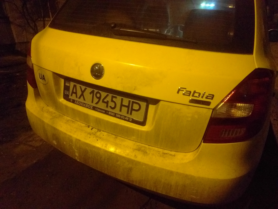 Новые значки-эмблемы — Skoda Fabia Mk2, 1,4 л, 2008 года | стайлинг ...