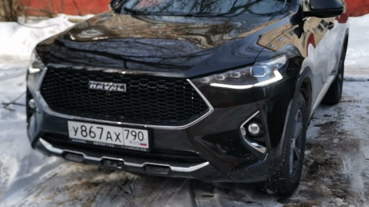 Установка датчиков давления шин — Haval F7 (1G), 2 л, 2021 года ...